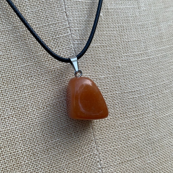 Hand Crafted | Jewelry | Handmade Genuine Stone Chunk Amulet Necklace ...